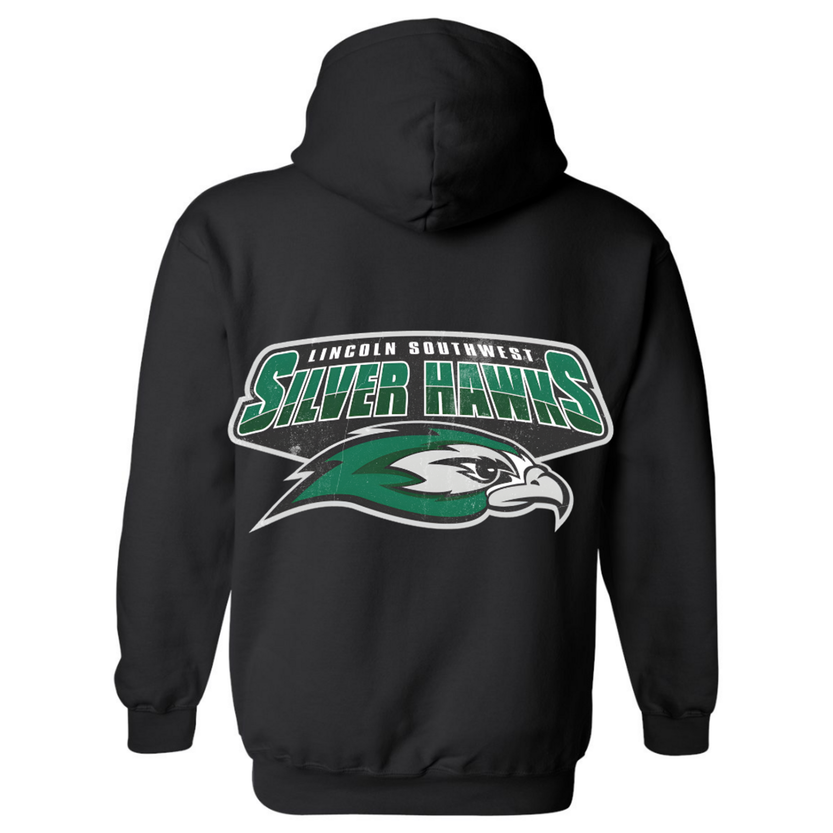 Southwest Silverhawks Distressed Hoodie - Ash & Ash Co