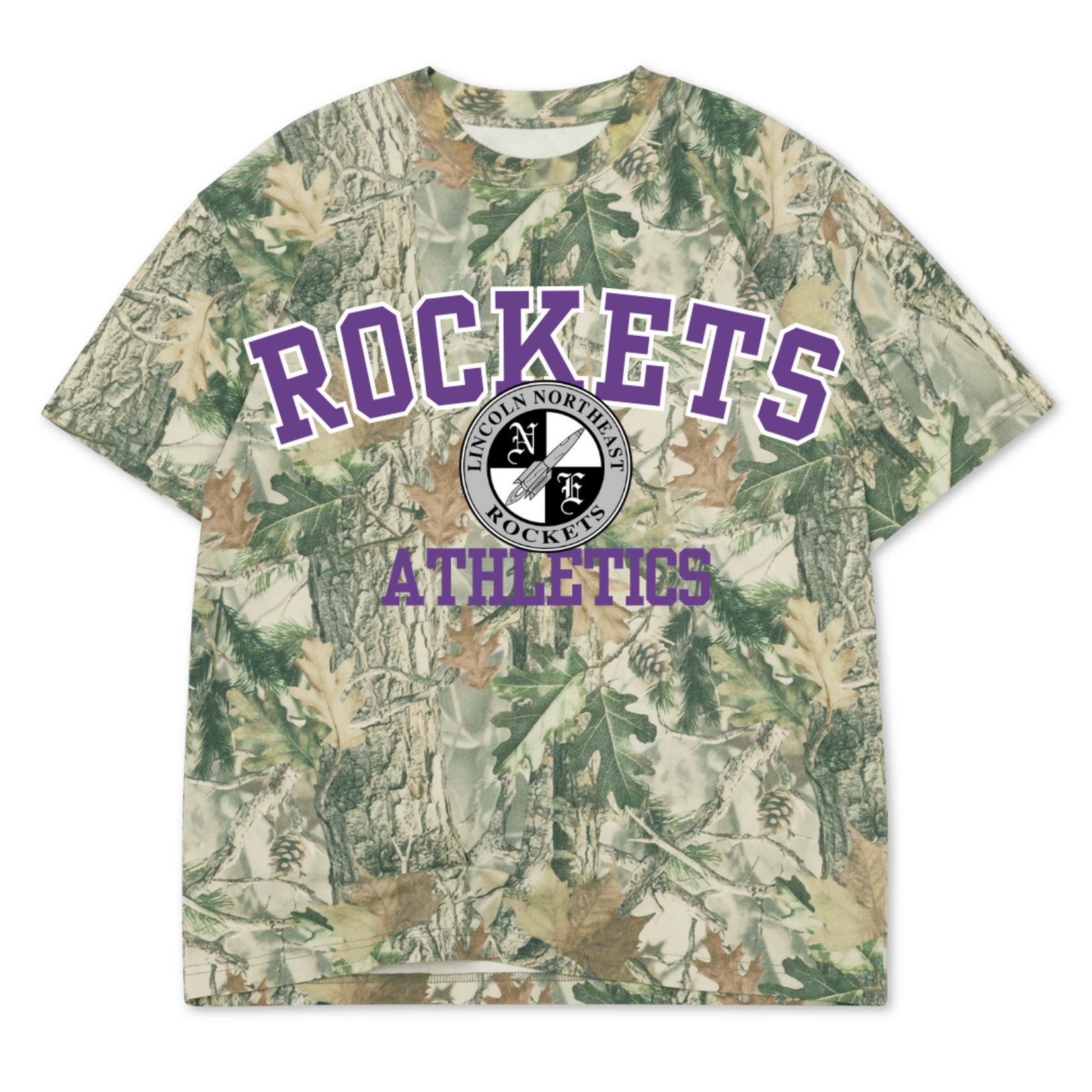Rockets Athletics Camo Tee - Ash & Ash Co