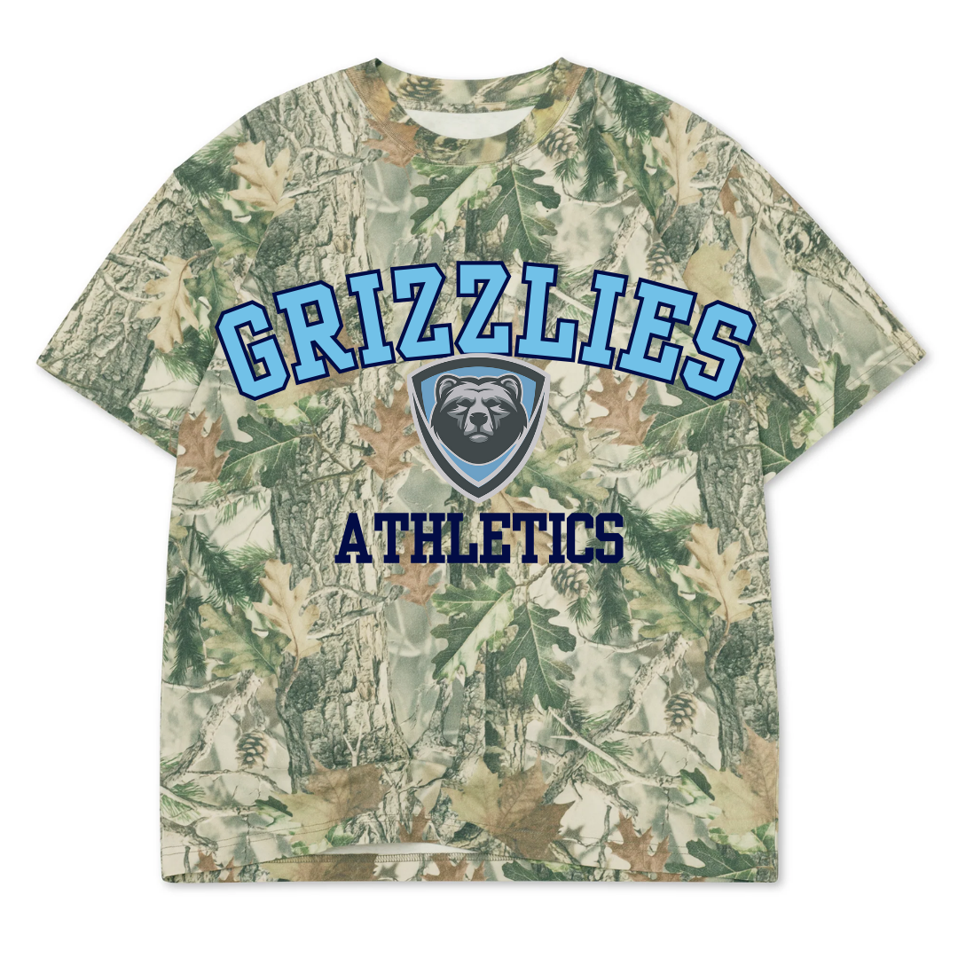 Grizzlies Athletics Camo - Ash & Ash Co