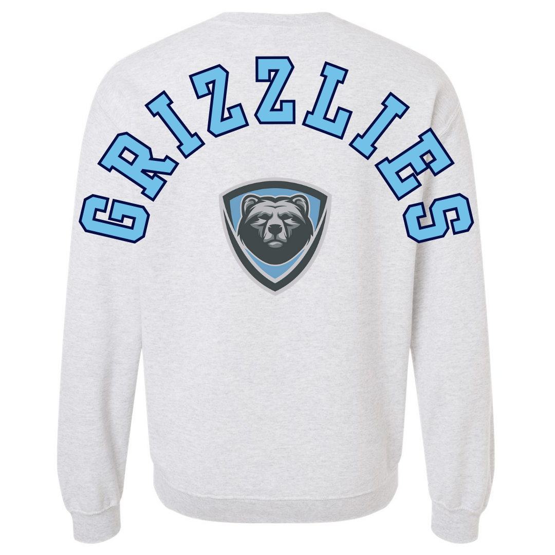 Grizzlies Bold Back Crew - Ash & Ash Co