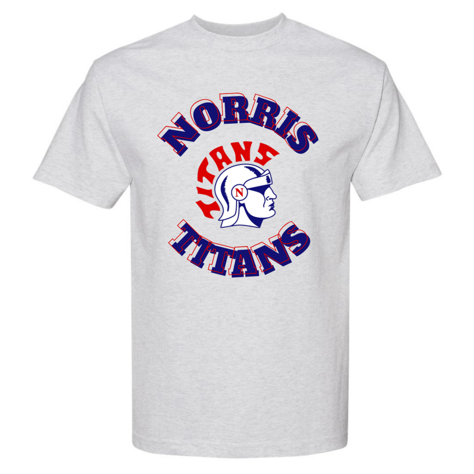Norris Titans Circle Tee - Ash & Ash Co