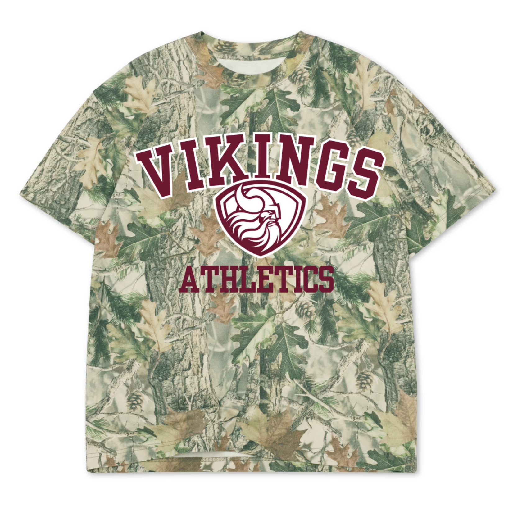 Vikings Athletics Camo Tee - Ash & Ash Co