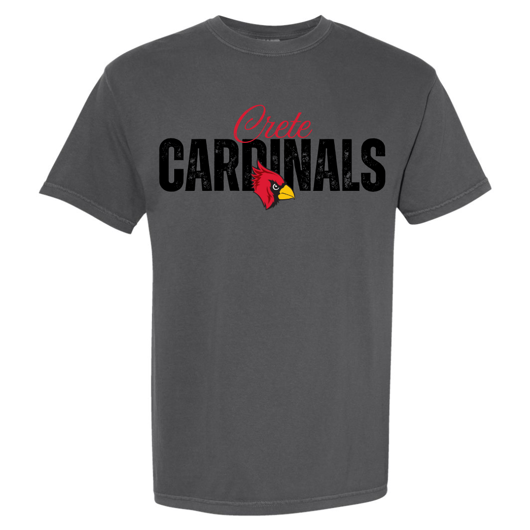 Crete Cardinals Contrast Tee - Ash & Ash Co