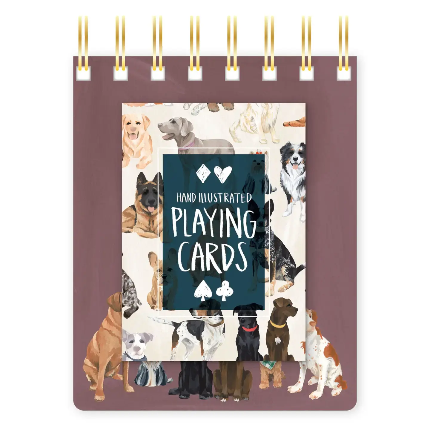 Furry Friends Dogs Playing Cards Set - Cleo + Kin