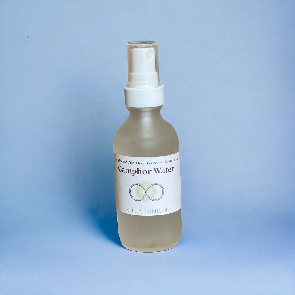 Camphor Water: Hydrosols for Skin Issues and Congestion by Ritual Union ...