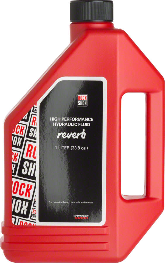 RockShox Reverb Hydraulic Fluid, 1 Liter Bottle, Reverb/Sprint Remote ...