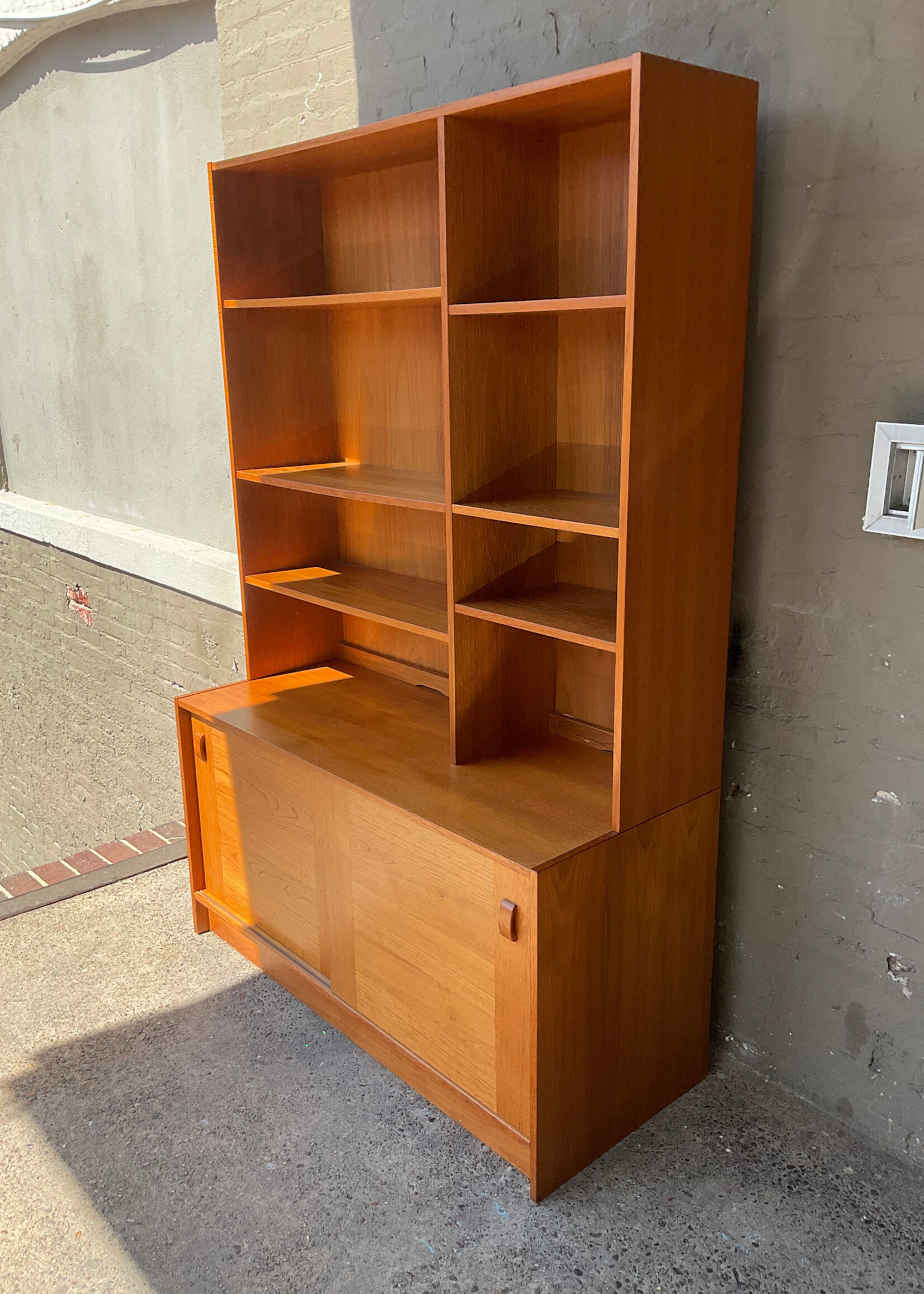 Danish Modern Teak Wall Unit - GoodWood