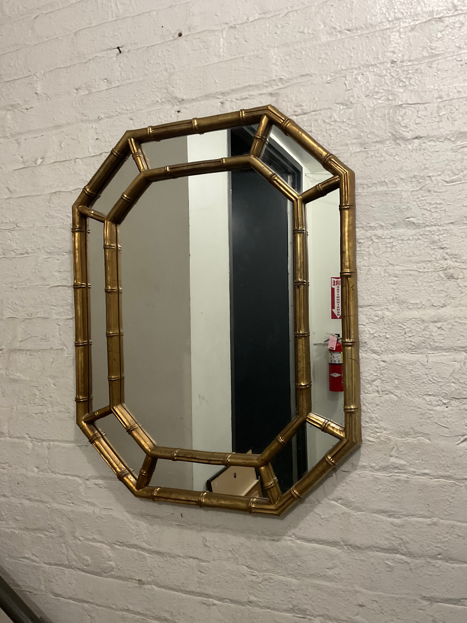 GOODWOOD Faux Bamboo Resin Mirror - GoodWood