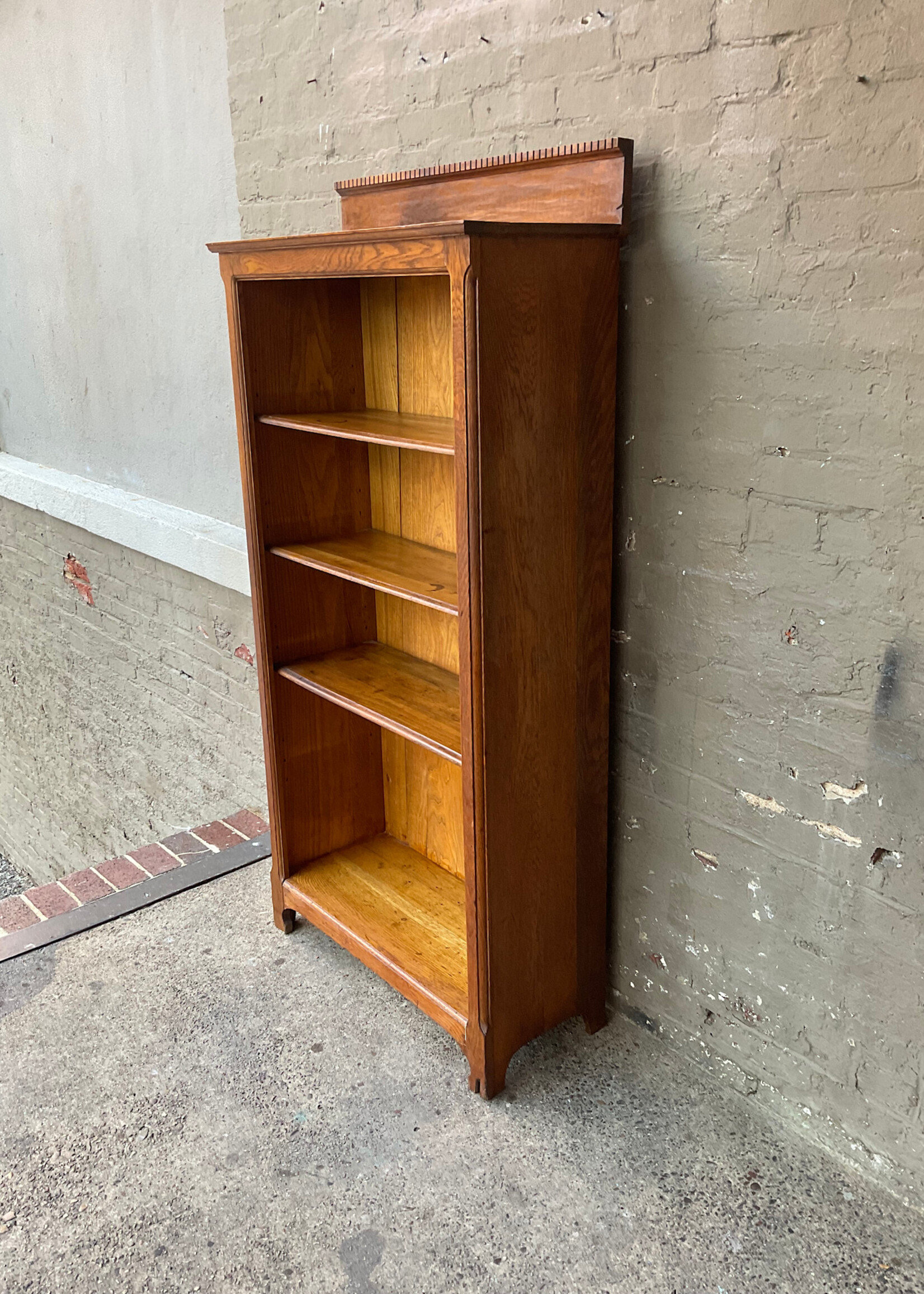 Antique Oak Bookcase - GoodWood