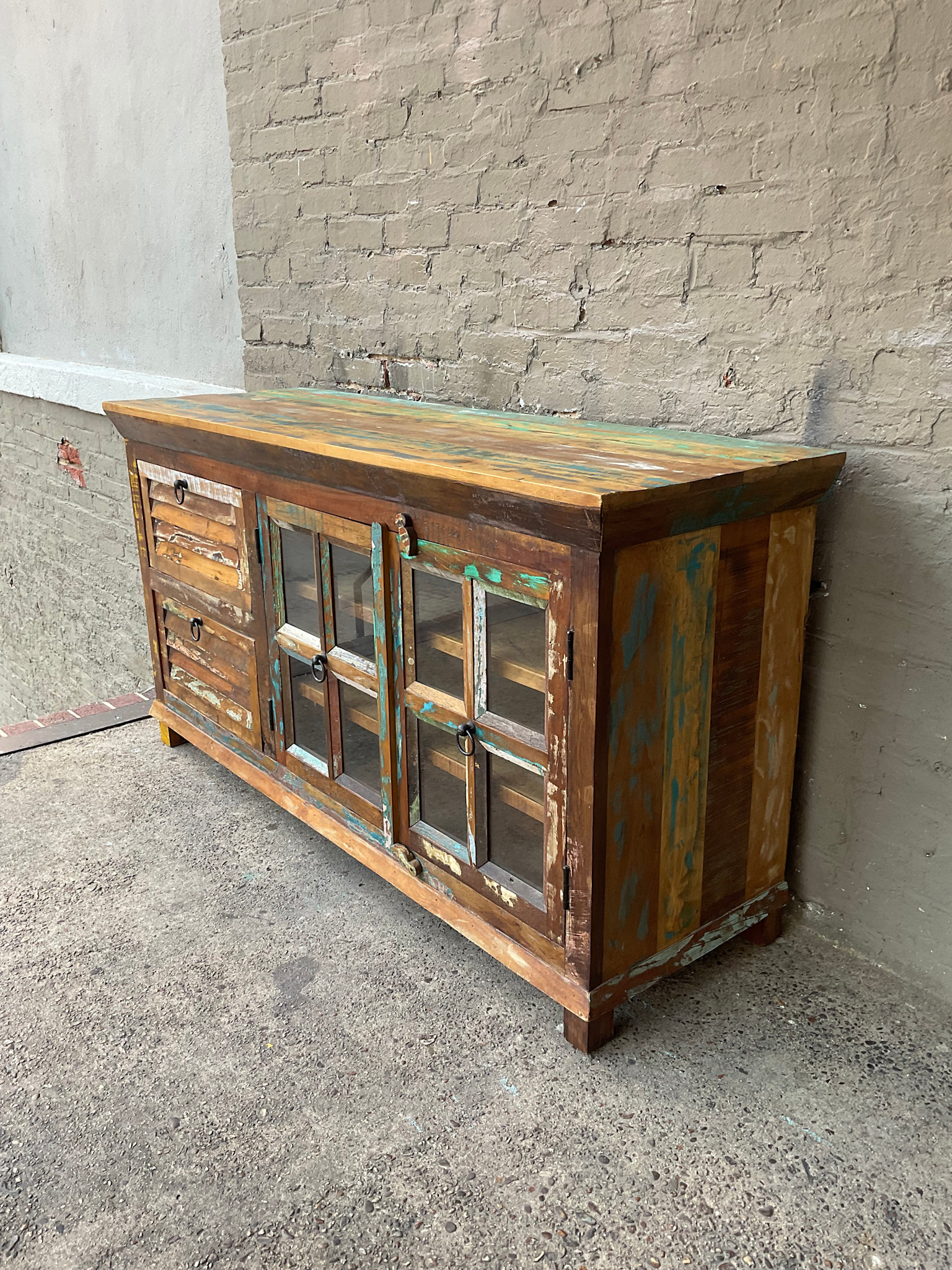 Rustic Teak Server - GoodWood