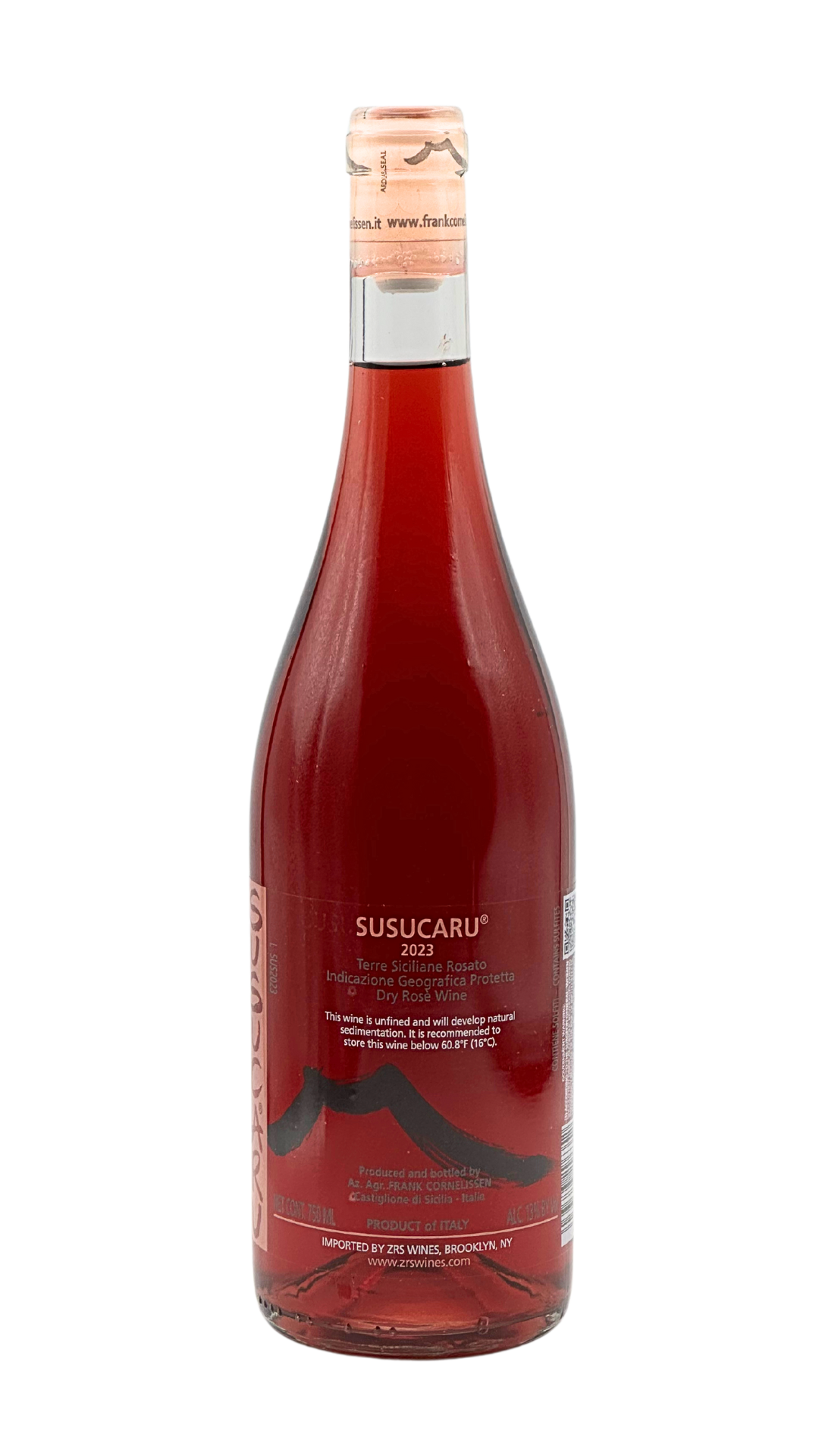 Terre Siciliane Rosato "Susucaru" 2023 Frank Cornelissen - Cellary Inc