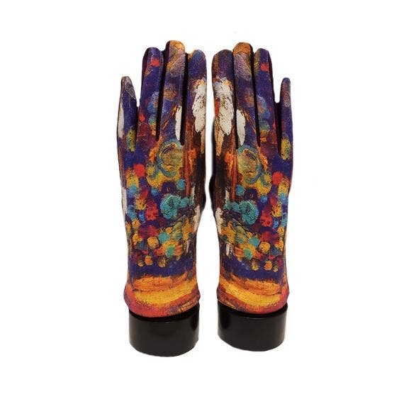 Access by Mediterranean-Monet Water Lilies Texting Glove - Two & A Half ...