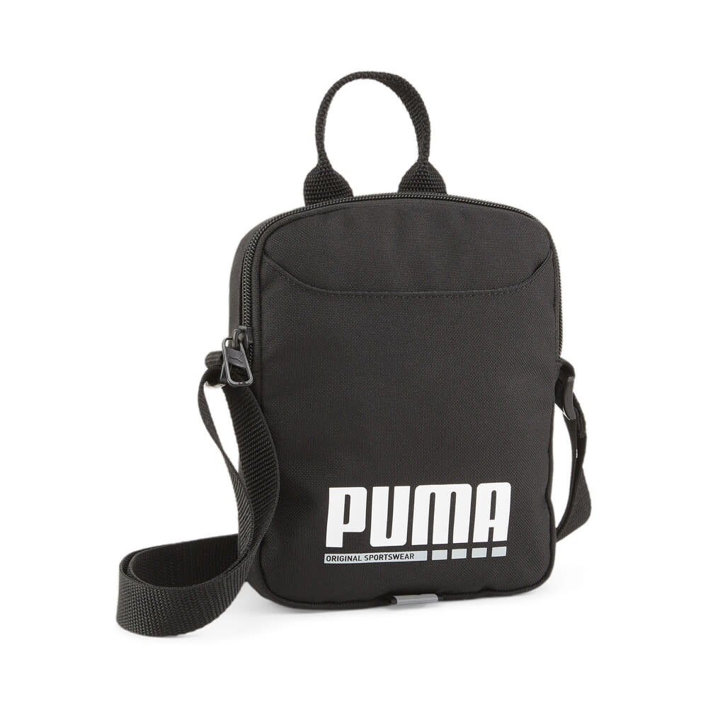Puma Puma Plus Portable Crossbody- Black/White - Sports Gallery