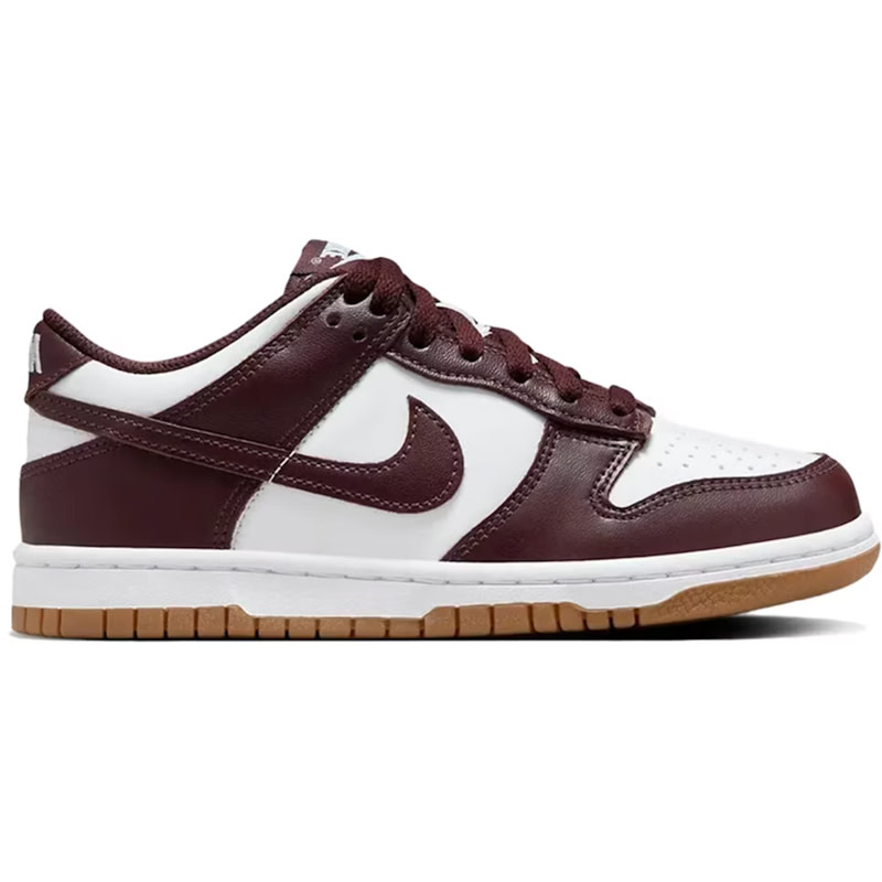 Nike Dunk Low GS- Burgandy Crush Gum - Sports Gallery
