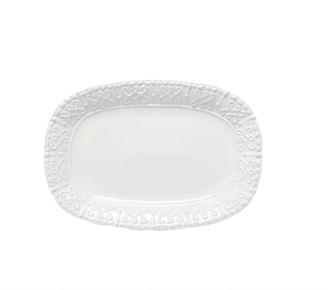Historia Paper White Small Platter - Jordan's of Dunn