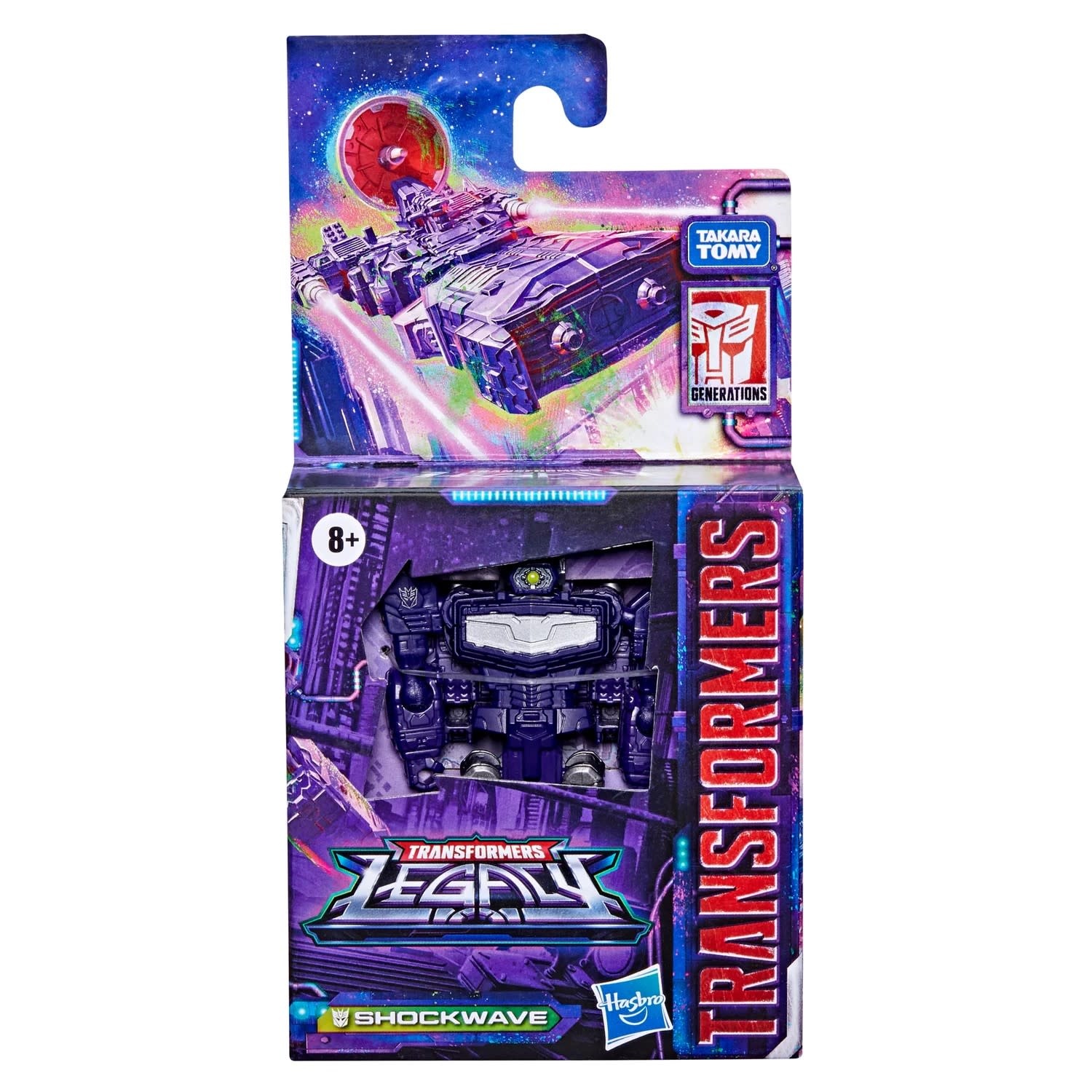 Transformers Generations Legacy Core Shockwave - Le Maitre Du Jeu Verdun