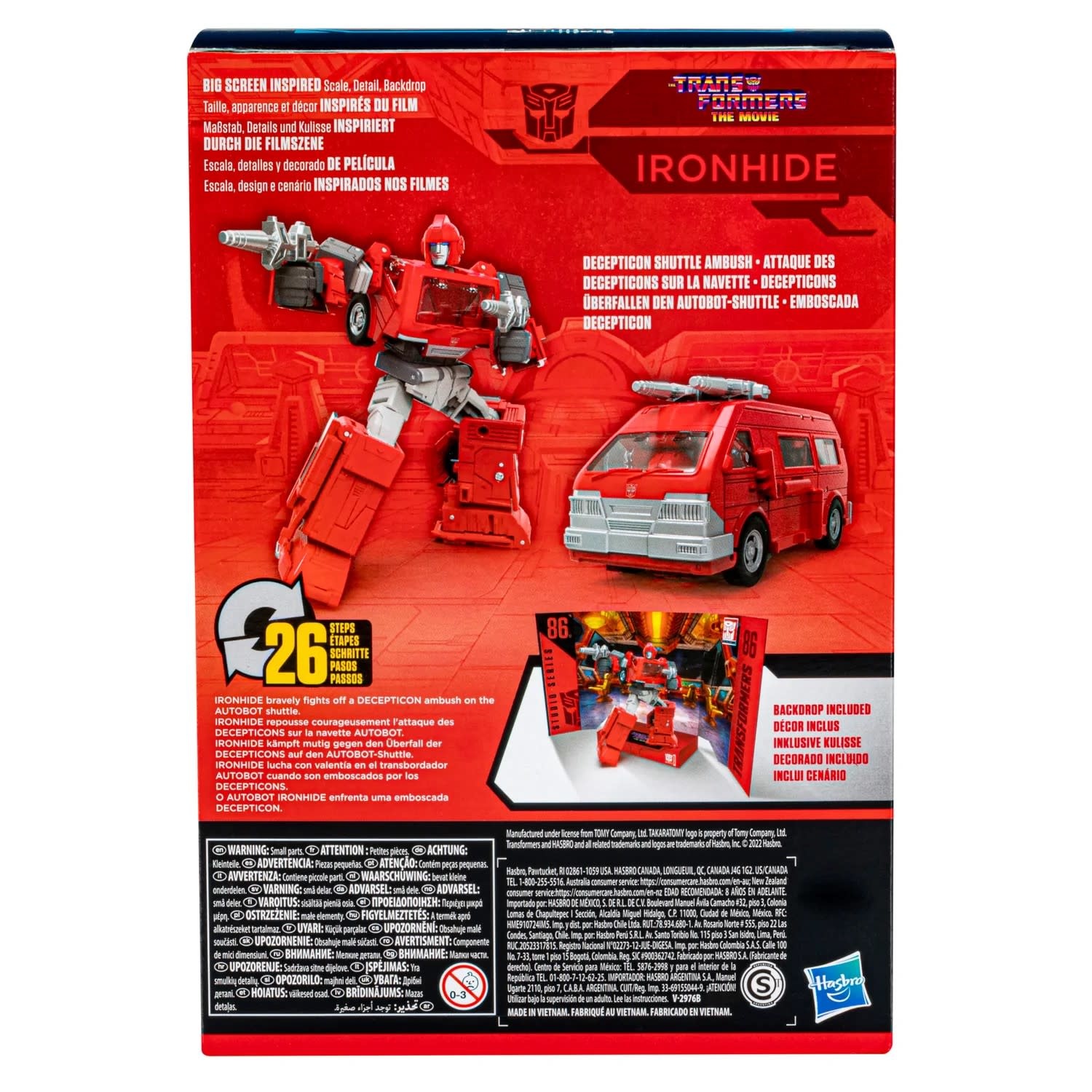 Transformers Studio Series Core Class Ironhide - Le Maitre Du Jeu Verdun
