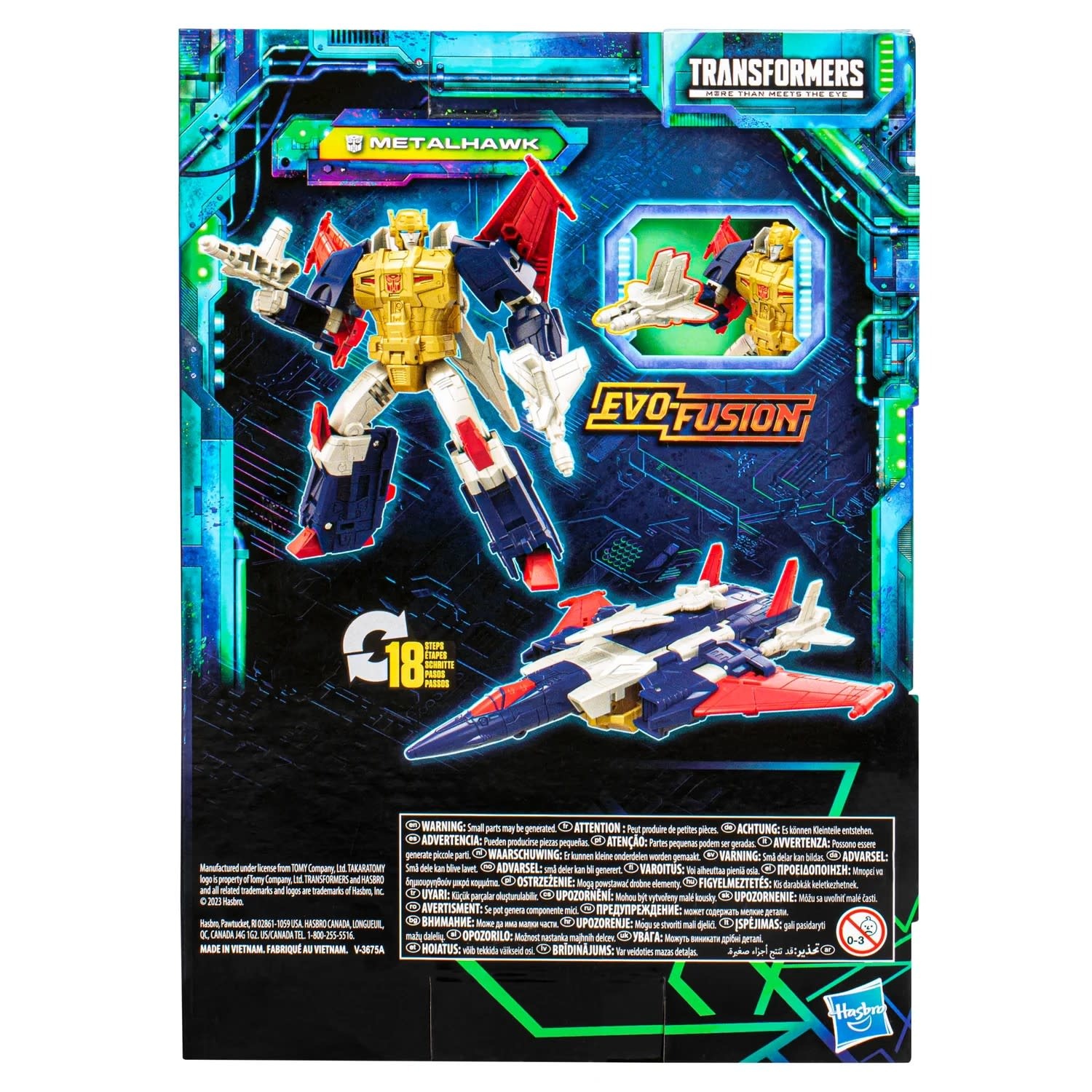Transformers Legacy Evolution Deluxe Metalhawk - Le Maitre Du Jeu Verdun