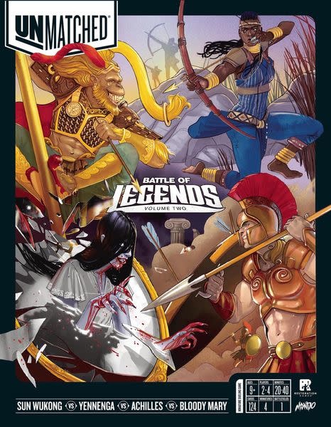 Unmatched Battle Of Legends Vol 2 (En) | Jeux de société - Le Maitre Du ...