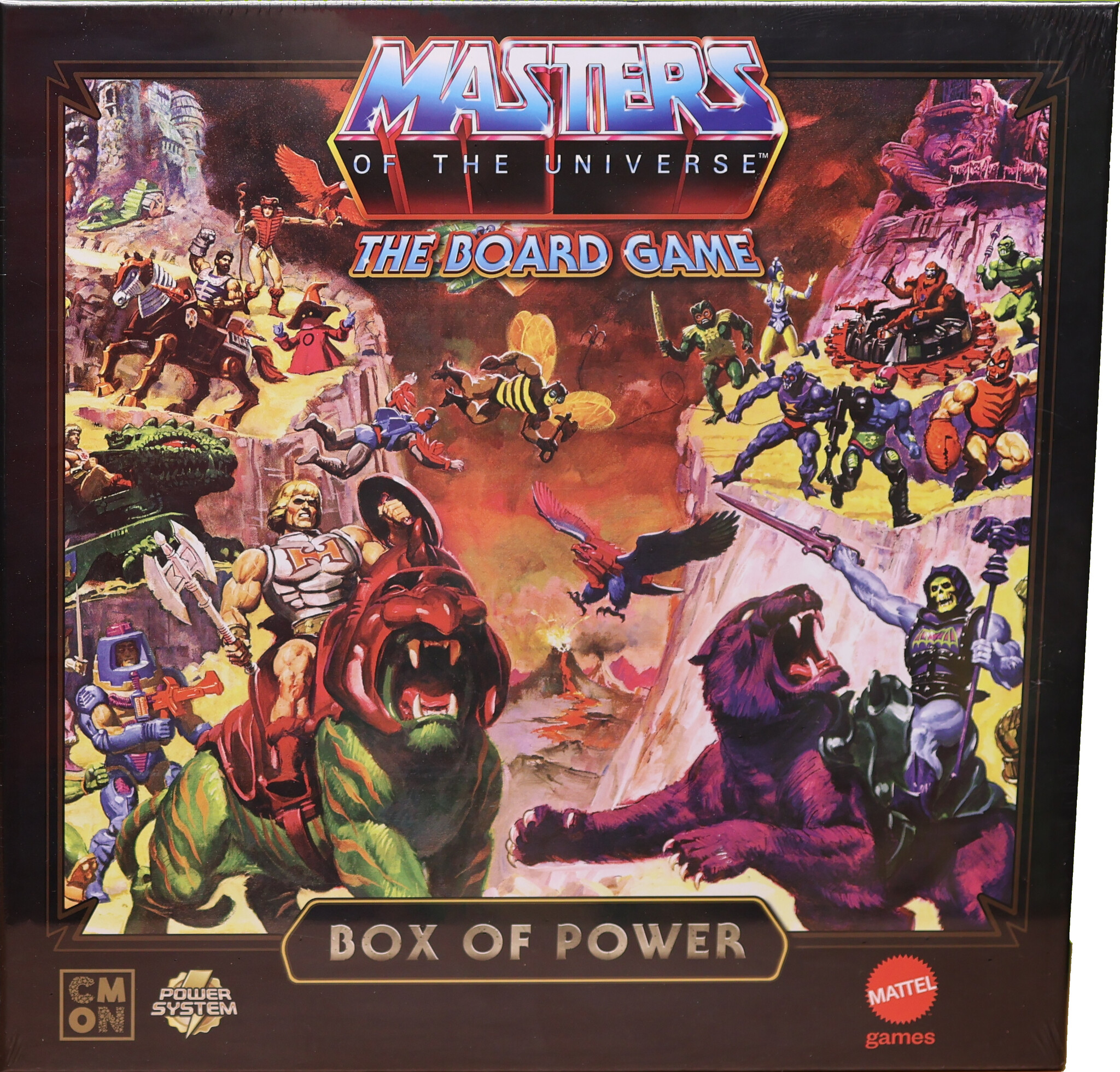 Master Of The Universe Box Of Power | Board Game | Le Maitre Du Jeu ...