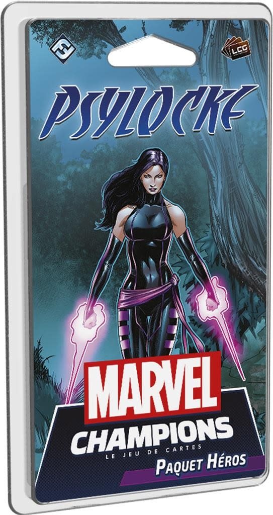 Marvel Champions Lcg: Psylocke Hero Pack (Fr) | Board Game - Le Maitre ...