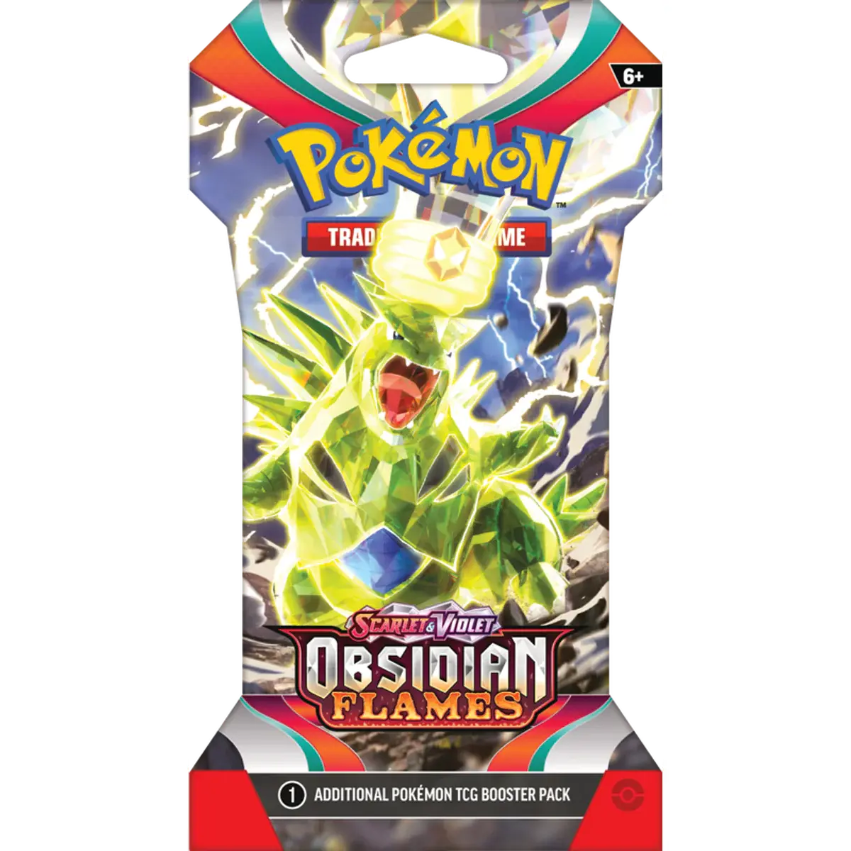 SLEEVED POKEMON SV3 OBSIDIAN FLAMES PACK (EN) - Le Maitre Du Jeu Verdun
