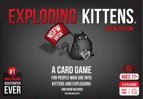 Exploding Kittens Nsfw Edition (En) | Board Game | Le Maitre Du Jeu - Le Maitre Du Jeu Verdun