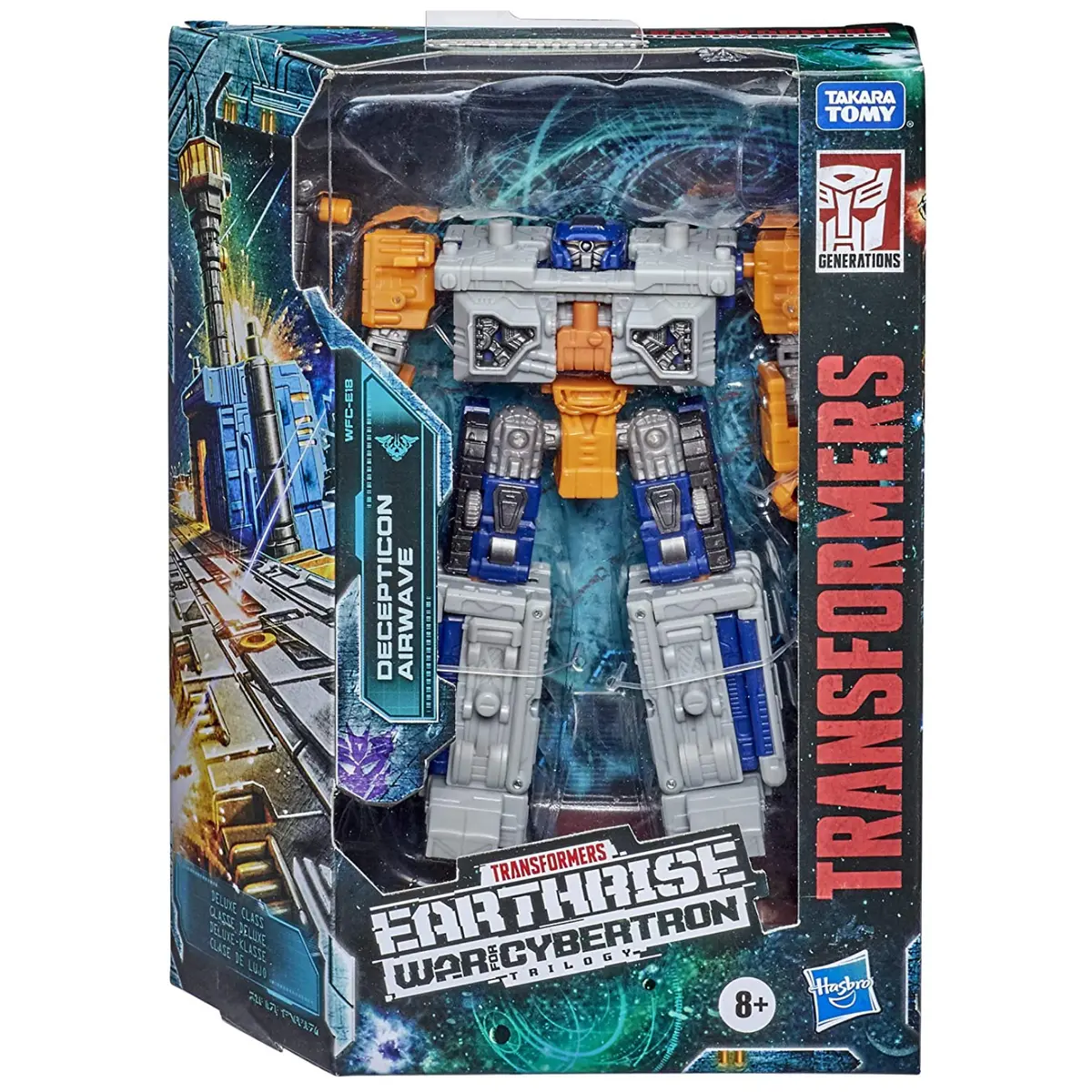 TRANSFORMERS WFC EARTHRISE DELUXE: Decepticon Airwave - Le Maitre Du ...