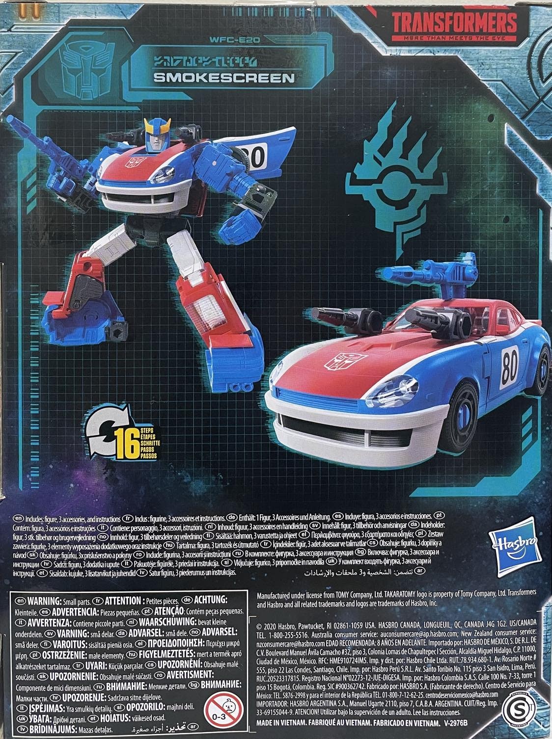 TRANSFORMERS WFC EARTHRISE DELUXE: Smokescreen - Le Maitre Du Jeu Verdun