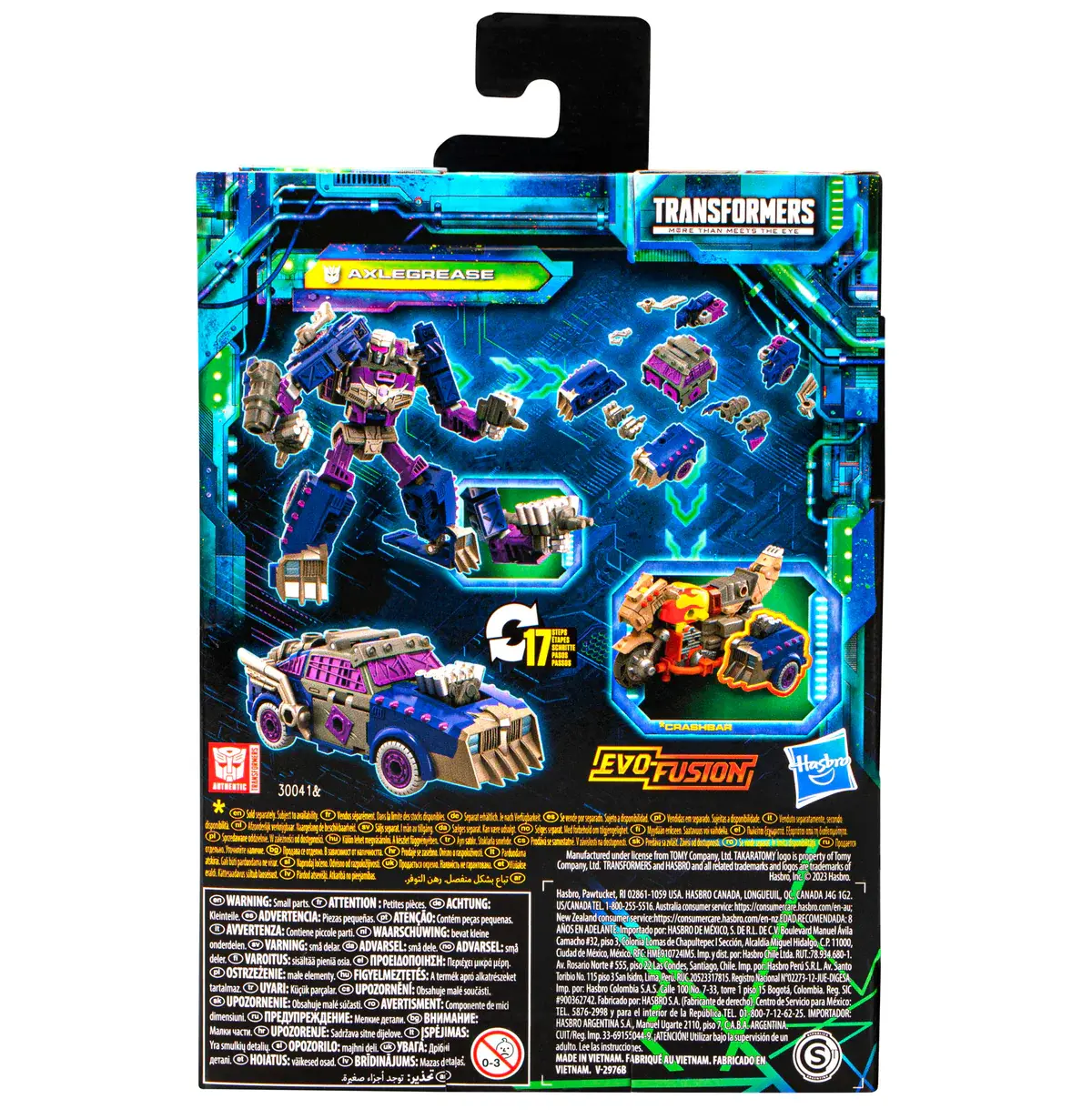 Transformers Legacy Evolution Deluxe: Axlegrease - Le Maitre Du Jeu Verdun