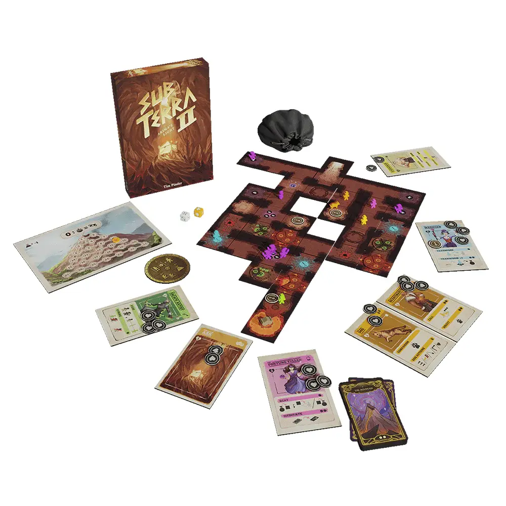 Sub Terra 2: Arima'S Light (En) | Board Game | Le Maitre Du Jeu - Le ...