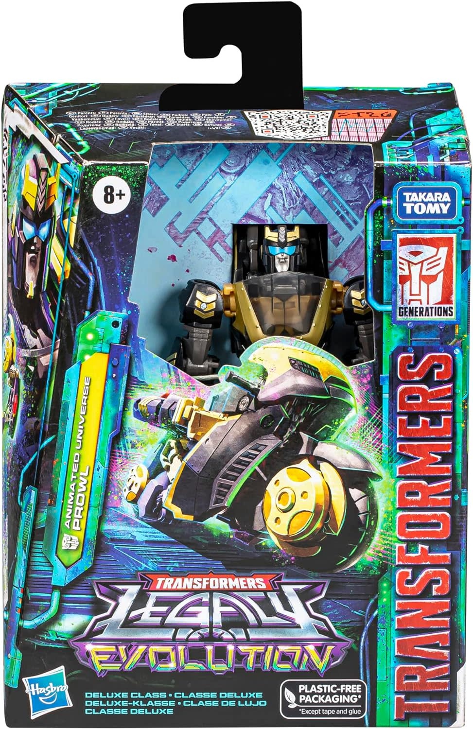 TRANSFORMERS - LEGACY EVOLUTION - DELUXE : ANIMATED UNIVERSE PROWL - Le Maitre Du Jeu Verdun