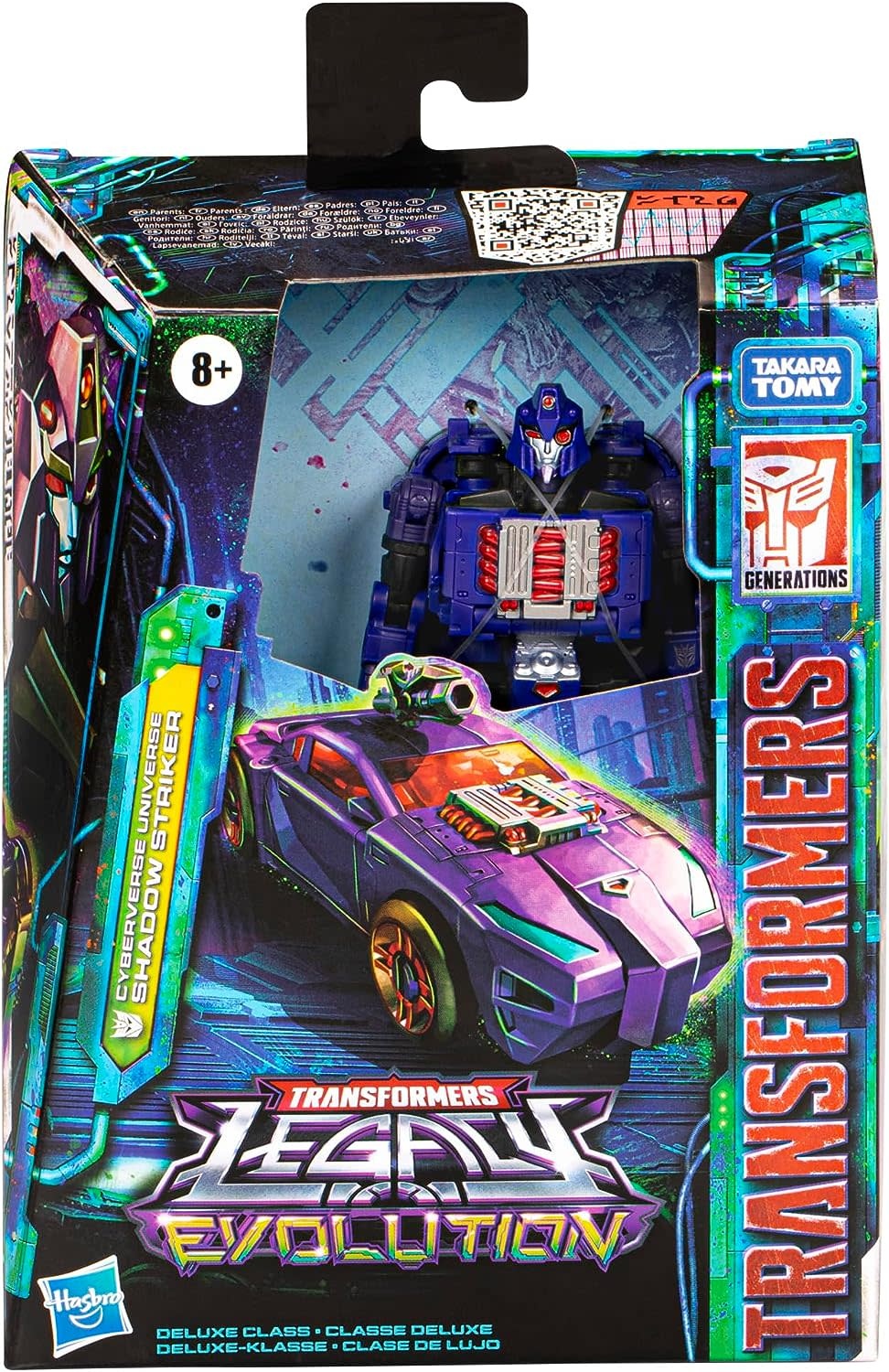 TRANSFORMERS - LEGACY EVOLUTION - DELUXE - CYBERVERSE UNIVERSE SHADOW STRIKER - Le Maitre Du Jeu ...