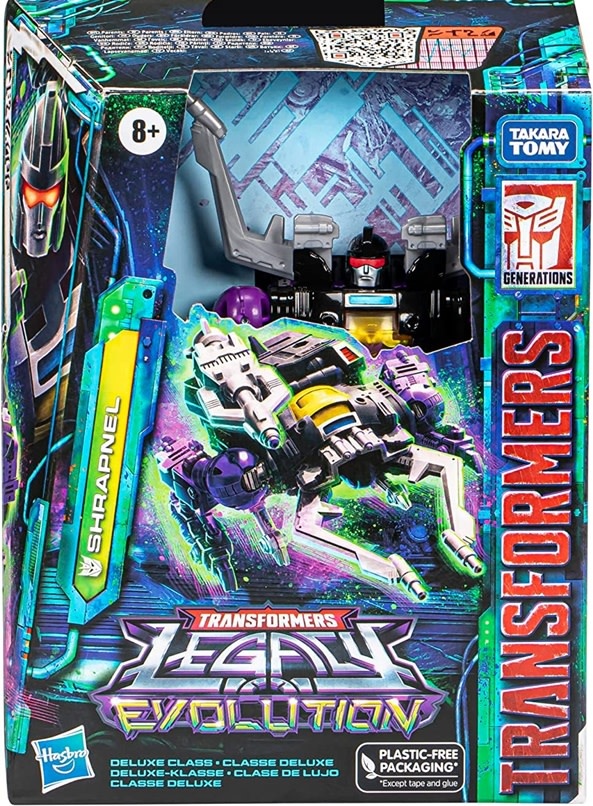 TRANSFORMERS - LEGACY EVOLUTION - DELUXE - SHRAPNEL - Le Maitre Du Jeu Verdun