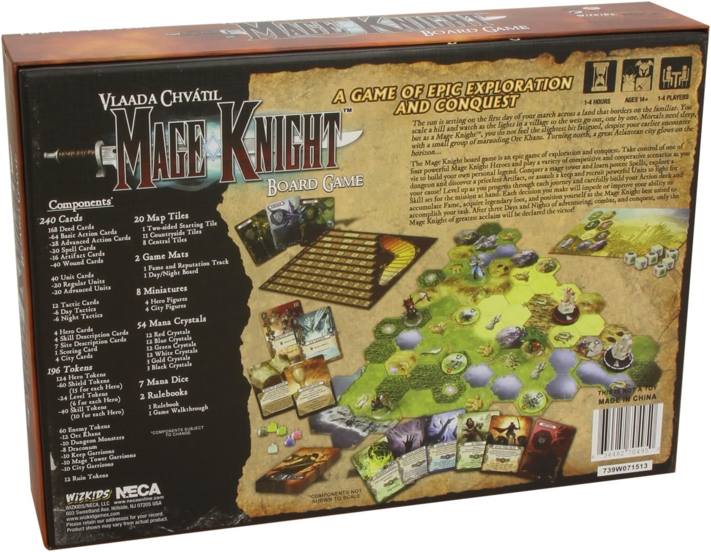 Mage Knight Board Game (En) | Jeux de société | Le Maitre Du Jeu - Le ...