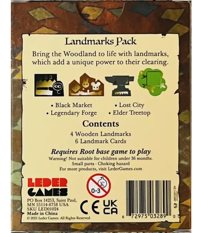 Root: Landmark Pack (En) | Board Game | Le Maitre Du Jeu - Le Maitre Du ...