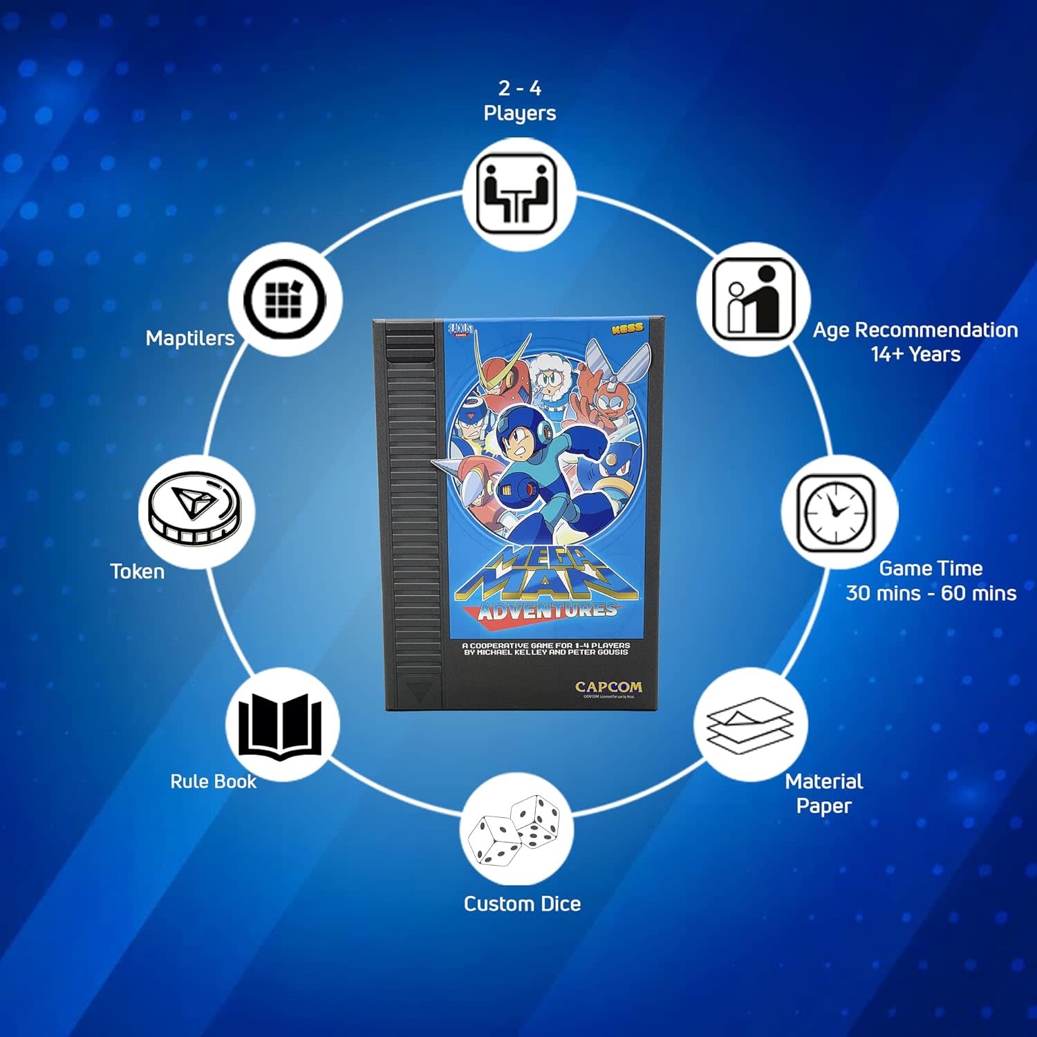 Megaman Adventures (En) | Board Game | Le Maitre Du Jeu - Le Maitre Du ...