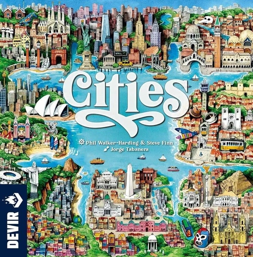 Cities - Base Game (En) | Jeux de société | Le Maitre Du Jeu - Le ...
