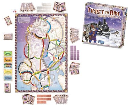 Ticket To Ride - Nordic Countries (En) | Board Game | Le Maitre Du Jeu ...