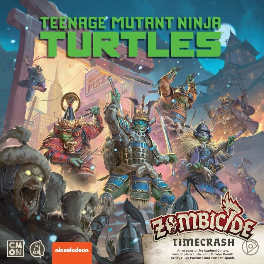 ZOMBICIDE TMNT: TIMECRASH (EN)| Jeu de Société|Le Maitre du Jeu Verdun - Le Maitre Du Jeu Verdun