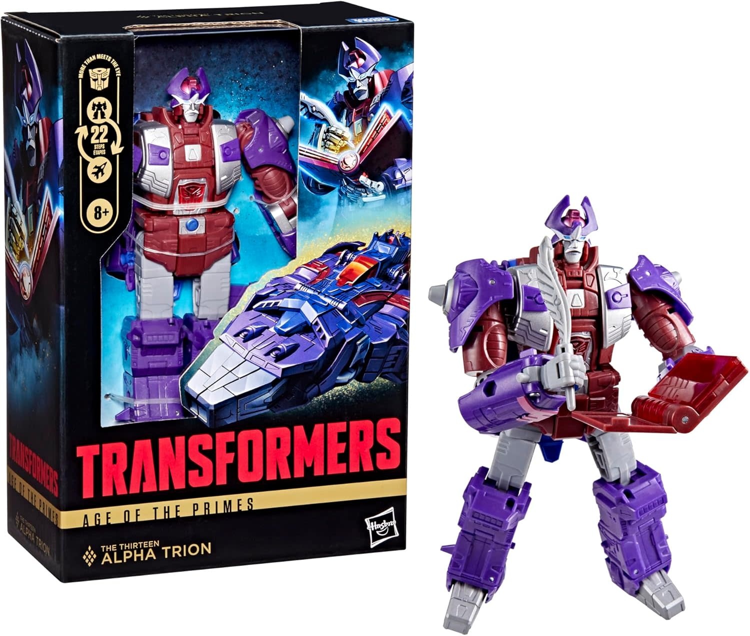 TRANSFORMERS - AGE OF THE PRIME: VOYAGER - ALPHA TRION - Le Maitre Du ...