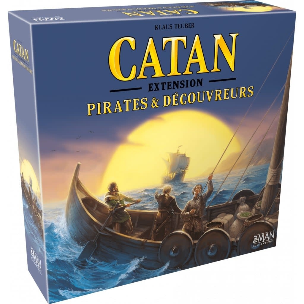 CATAN EXT: PIRATES ET DECOUVREURS - 5- 6 JOUEURS - 6E EDITION (FR) - Le ...