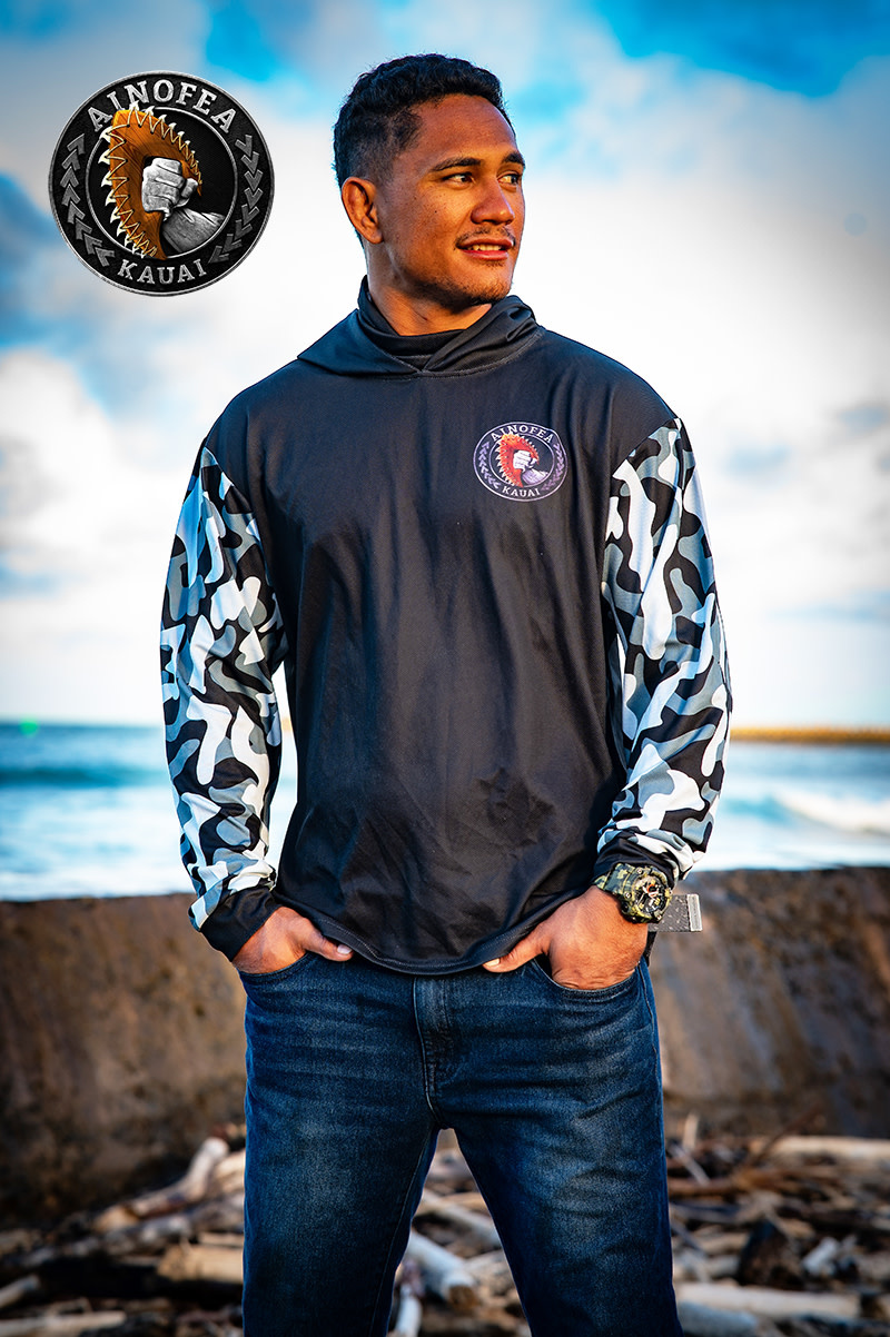 Pull over long sleeve hood/mask - Ainofea