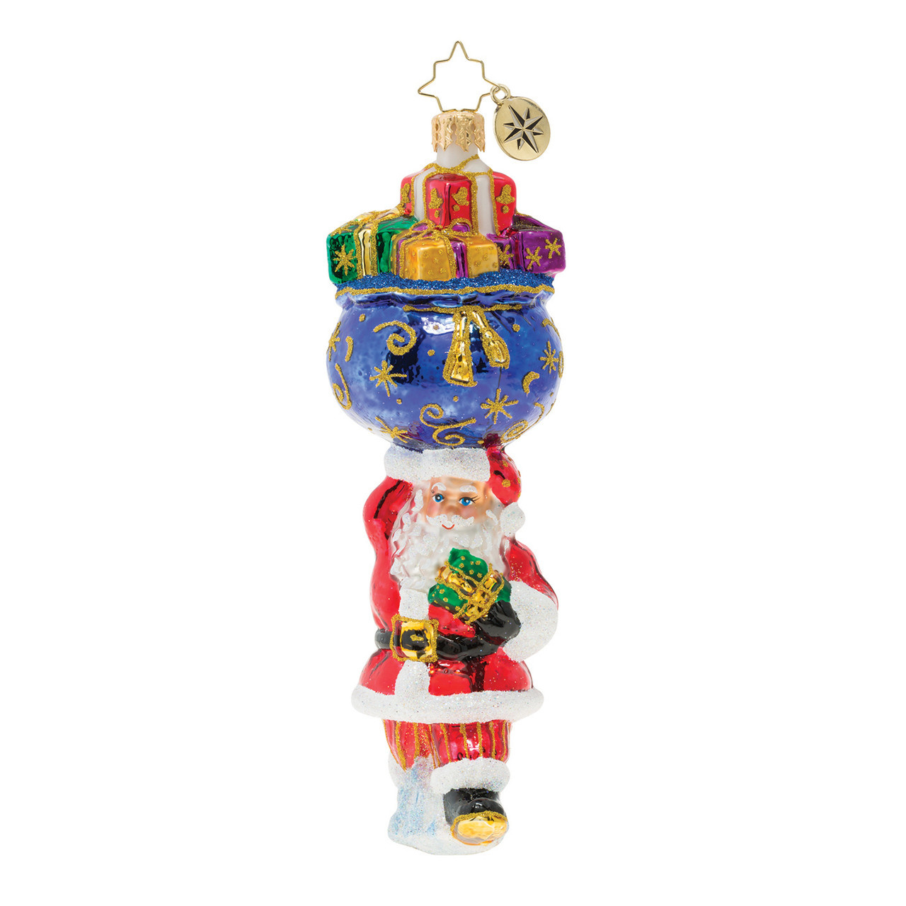 Oh, What a Handful! Ornament - Blue Leaf Houston