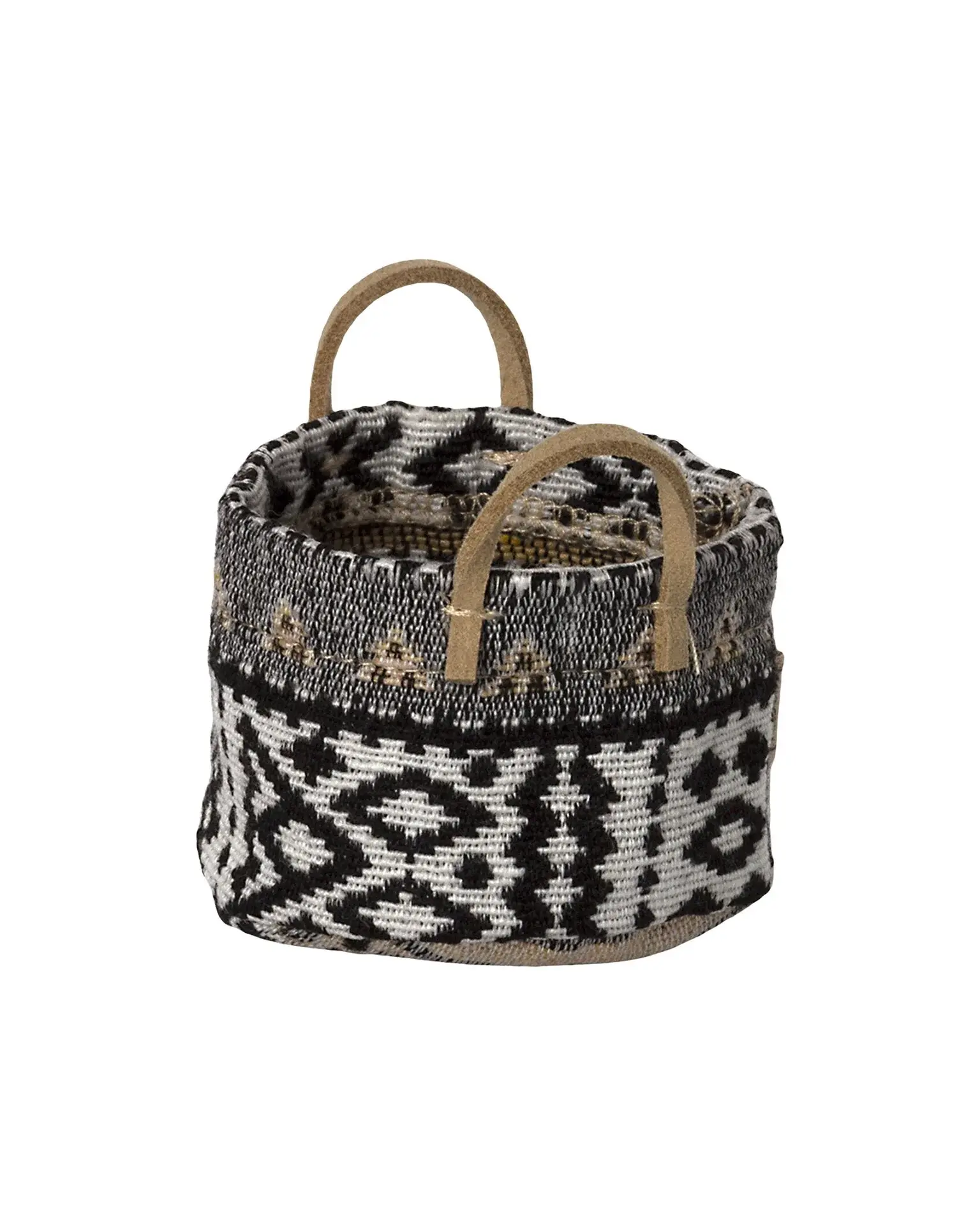 Small Miniature Basket - Blue Leaf Houston