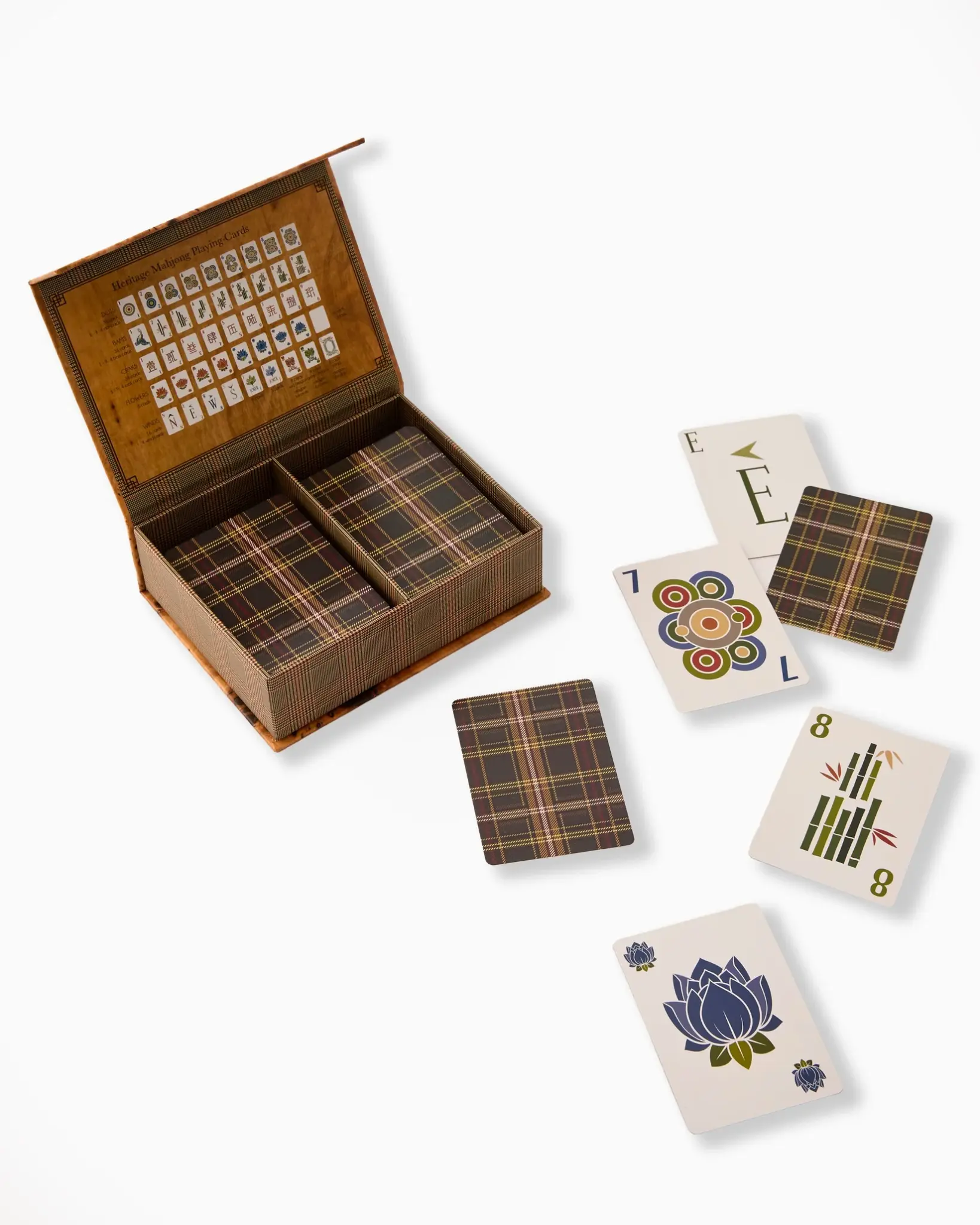 Heritage Playing Cards - Blue Leaf Houston