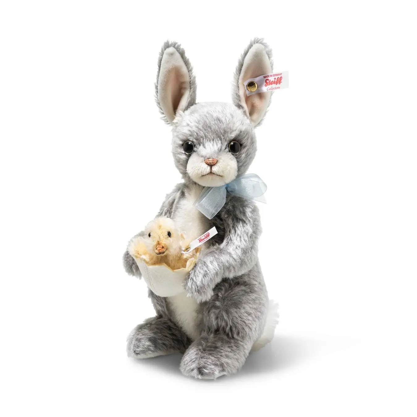 Steiff Billy Springtime Series Bunny Limited Edition, 9" Easter - Blue ...
