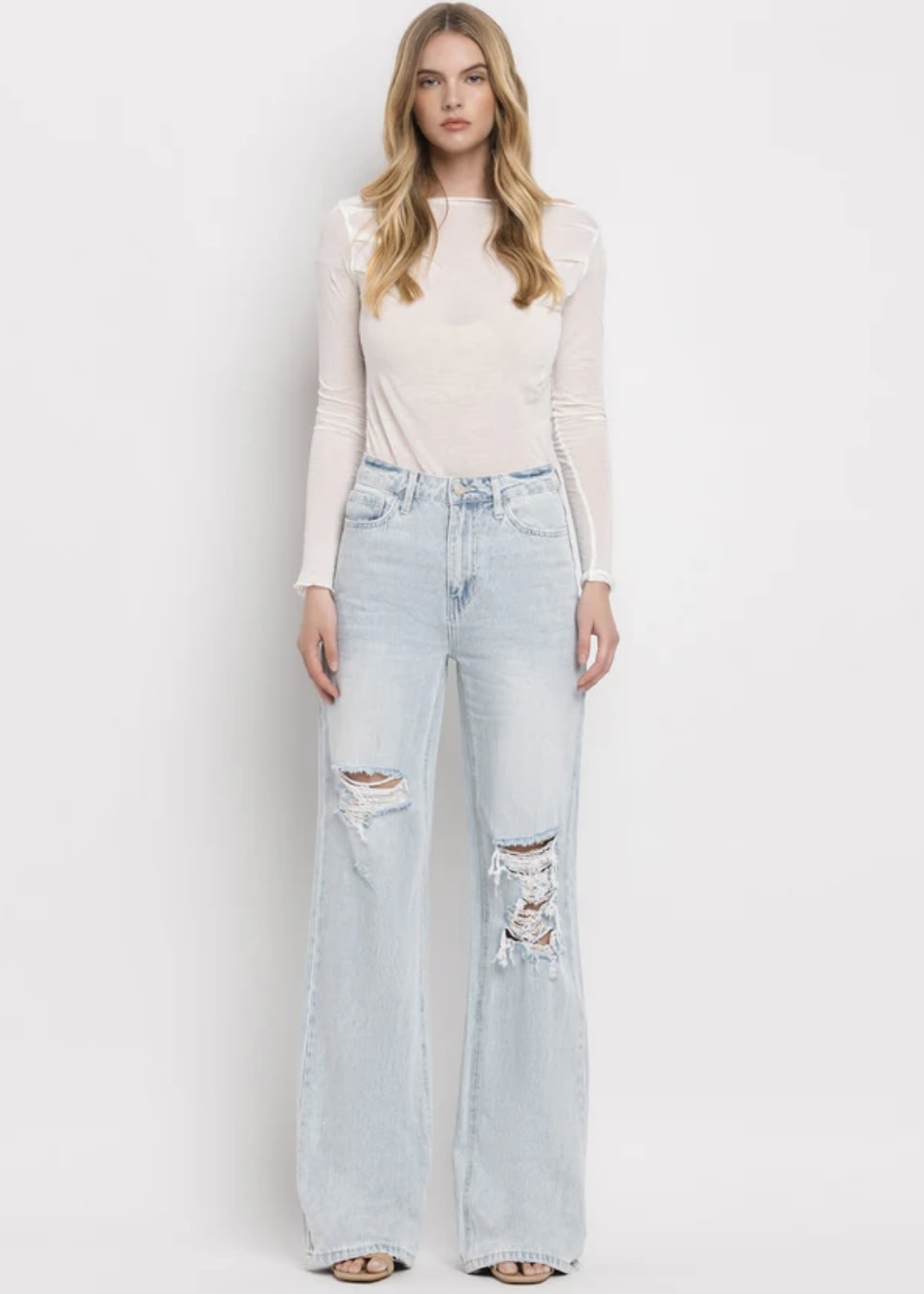 Avenida Super High 90's Jeans By Vervet - So Obsessed Boutique