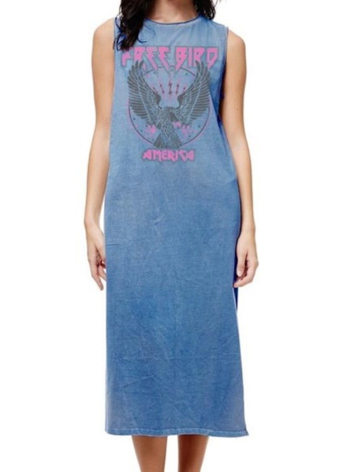 Vintage Free Bird Maxi Dress - So Obsessed Boutique