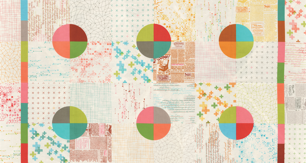 Moda Fabrics - Modern Colorbox / Zen Chic / Geometric Background ...